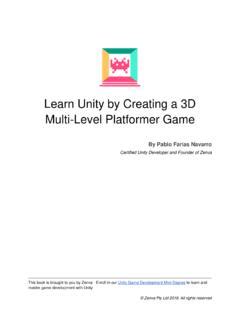 Learn Unity By Creating A D Multi Level Platformer Game Learn Unity By Creating A D Multi