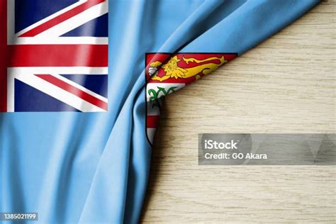 피지 플래그 피지의 직물 패턴 플래그 3d 일러스트레이션 텍스트의 뒷 공간으로 0명에 대한 스톡 사진 및 기타 이미지 0명 Weft 개념 Istock