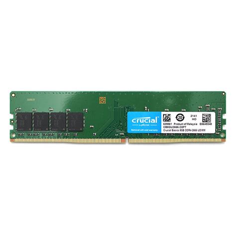 Memória 8gb Crucial Ddr4 2666mhz Cl19 Cb8gu2666 PATOLOCO