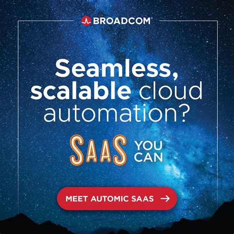 Automation By Broadcom On Linkedin Saas You Can