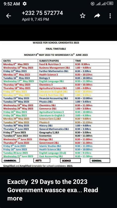 Wassce Examination Group Facebook