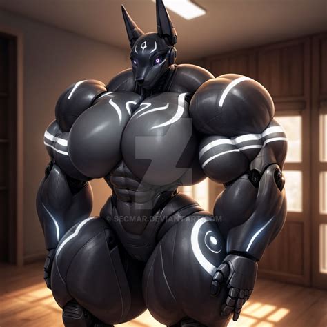 Open Adoptable Huge Robot Jackal Girl By Secmar On Deviantart