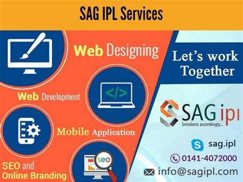 web development company sag ipl technologies company profile ppt