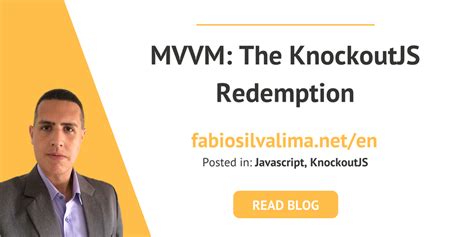 Fabiosilvalima Mvvm Knockoutjs Redemption Social Fabio Silva Lima
