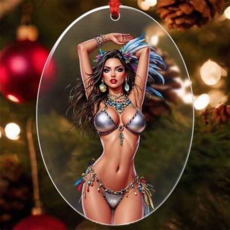 Sexy Girl Acrylic Ornament