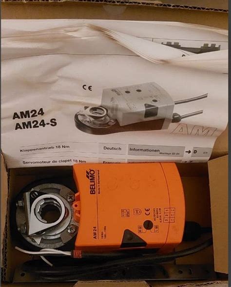 Belimo Am24 S Klappenantrieb 18 Nm Stellantrieb Neu Und