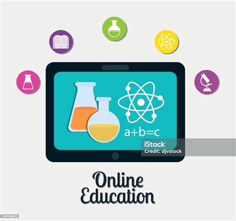 E 러닝 또는 온라인 교육 0명에 대한 스톡 벡터 아트 및 기타 이미지 0명 개념 고등학교 Istock