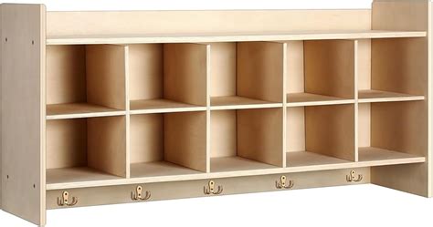 Colingmill Wall Cubbies 10 Section Hanging Cubby Storage