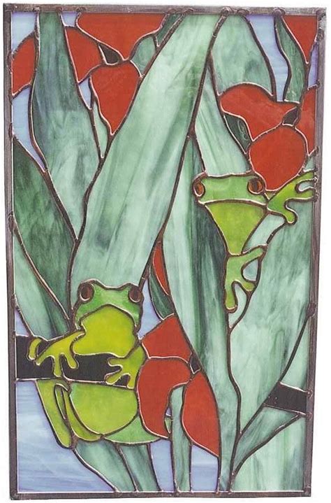 73 Best Images About Stained Glass Frogs On Pinterest Free Pattern