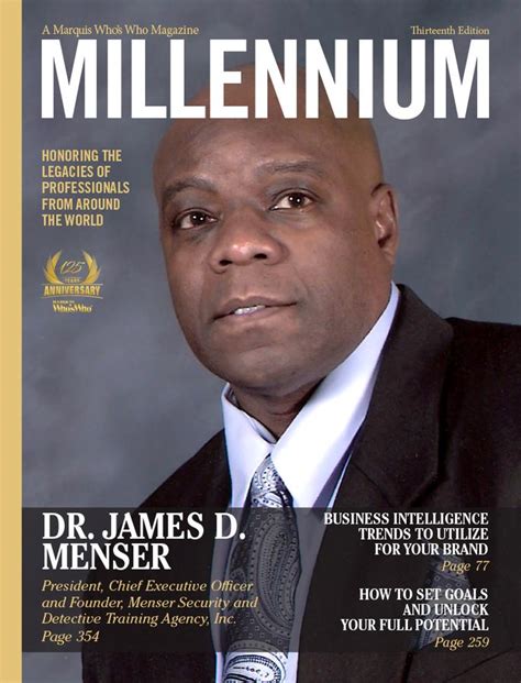 Menser Security And Detective Training Agency Inc On Linkedin James D Menser Phd Featured