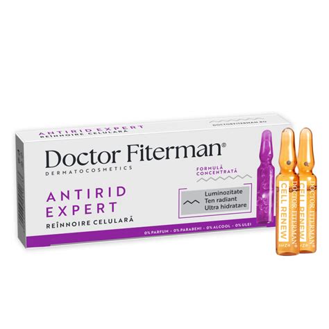 Fiterman Antirid Expert 10 Fiole 2ml Helpnet Ro