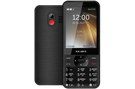 Texet TM-423: кнопочный телефон с большим 3,2-дюймовым экраном | DGL.RU ...