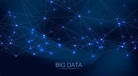 추상 디지털 기술 배경 무료 벡터