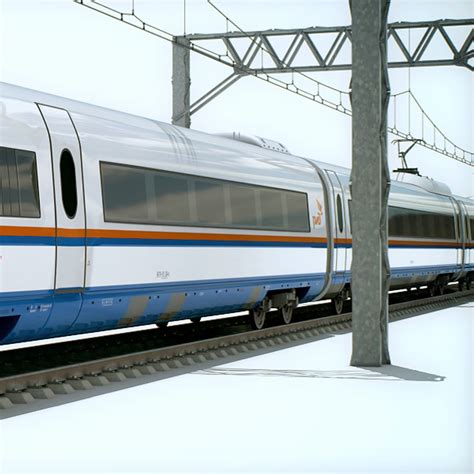 Speed Train Sapsan 3d Max