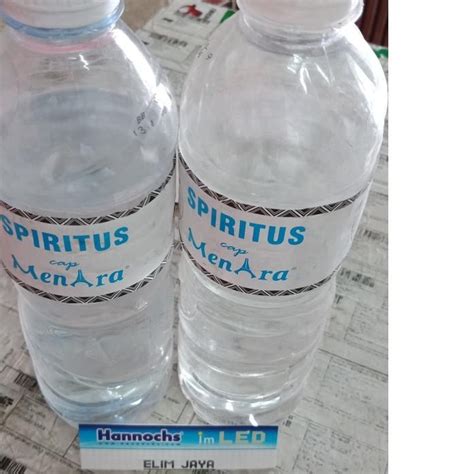 Jual Kbud♛ Spiritus Spirtus Botol 400ml Paling Baru Shopee Indonesia