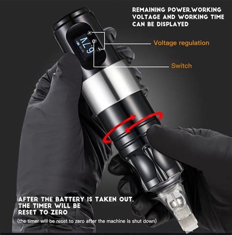 Tuffking Wireless Tattoo Machine Wireless Pen – New Orleans Tattoo Supplies