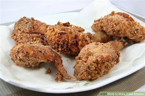 6 Ways To Make Fried Chicken WikiHow