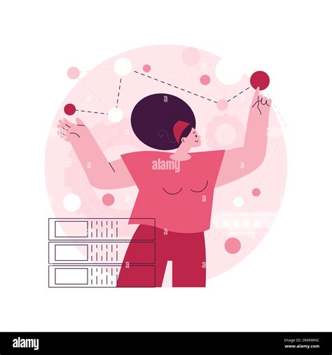 Big Data Visualization Abstract Concept Vector Illustration Big Data Analysis Tool Analytics