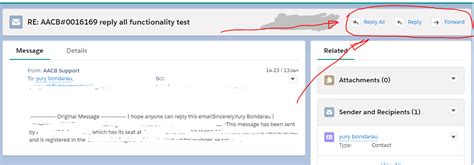 Apex Email Service Make Lightning Buttons Replyreply Allforward