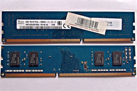 Sk Hynix 2 X 2gb Ddr3 1600mhz Computers And Tech Parts And Accessories Computer Parts On Carousell