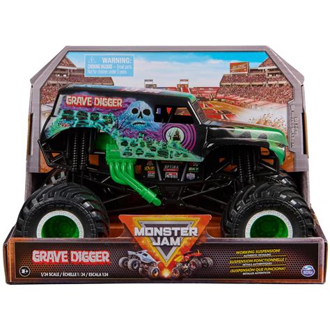 Monster Jam Grave Digger 1 24 Scale Die Cast Monster Truck