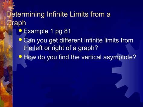 1541 Infinite Limits Ppt