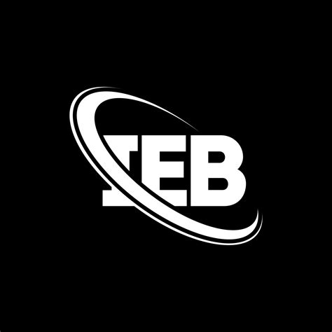 Ieb Logo Ieb Letter Ieb Letter Logo Design Initials Ieb Logo Linked With Circle And Uppercase