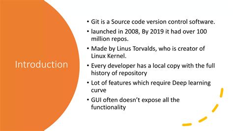 Learn Git For Beginners And Intermediate Levels Ppt