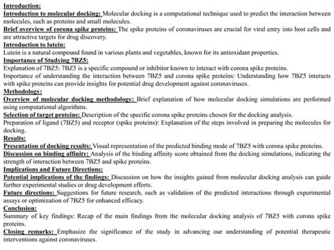 Molecular Operating Environment1234 Pptx