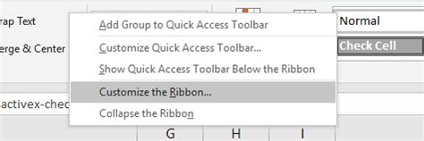 Insert Checkbox In Excel Excel Dashboards VBA