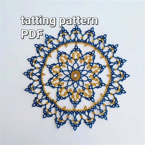 Tatting Pattern Pdf Penguin For Shuttles Etsy