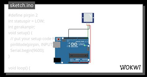 Test Pir Wokwi Esp32 Stm32 Arduino Simulator
