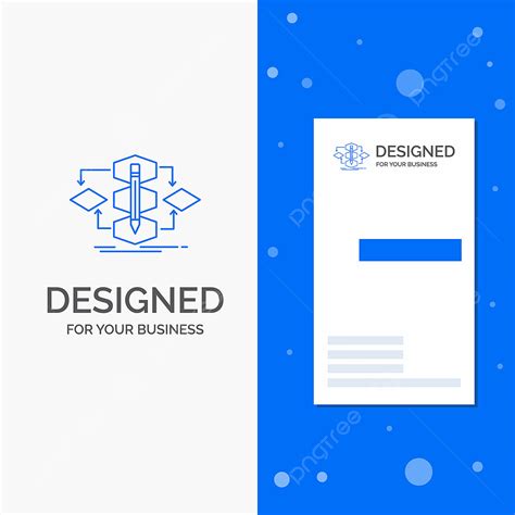 Design Process Vector Hd Images Business Logo For Algorithm Design