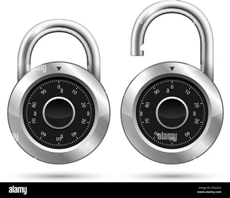 Vector Security Padlock Icon Isolated On White Eps10 Opacity Editable