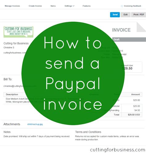 Tutorial How To Send A Paypal Invoice Artofit