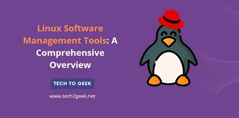 linux software management tools a comprehensive overview tech2geek