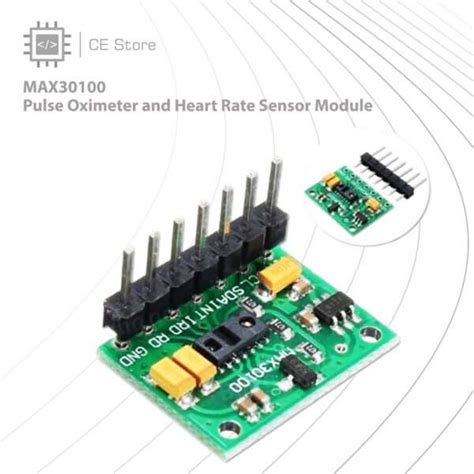 Max30100 Pulse Oximeter And Heart Rate Sensor Module Ce Store