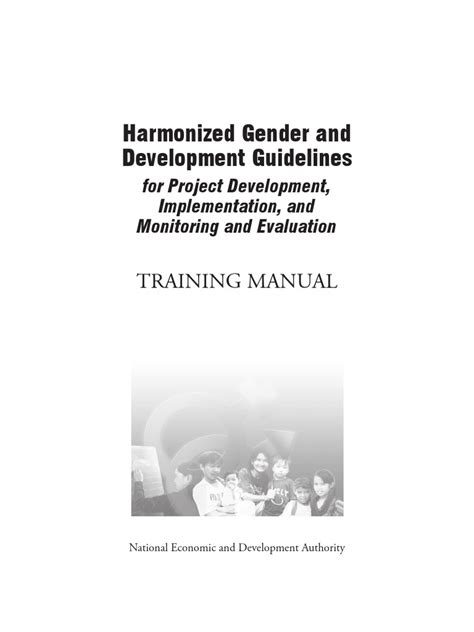 gad training manual final 1 pdf gender and development
