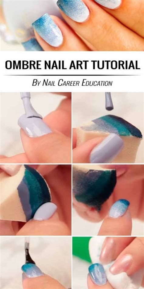 25 Stylish Ombre Nail Art Designs To Wow Your Friends Ombre Nail Art Tutorial Nail Art Ombre