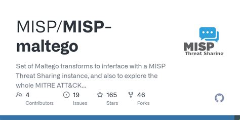 Github Mispmisp Maltego Set Of Maltego Transforms To Inferface With