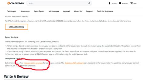 Celestron Focus Motor Beginning Deep Sky Imaging Cloudy Nights