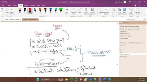 Class 8 Part 1 Uart Program Steps Gpio Configuration Youtube