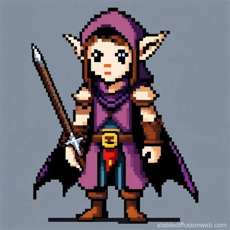 Elven Assassin In Dungeons And Dragons Stable Diffusion Online