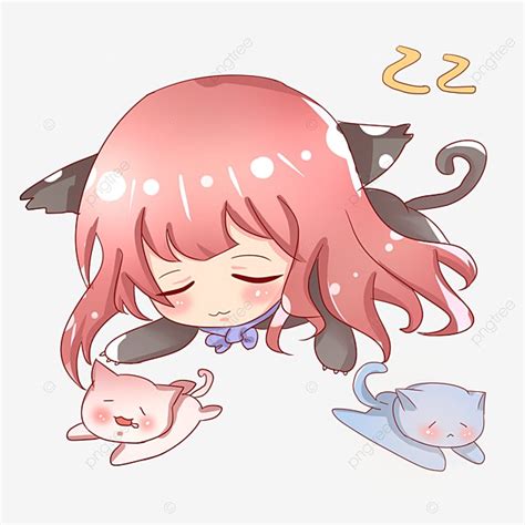 Anime Chibi Cat Girl Sketch