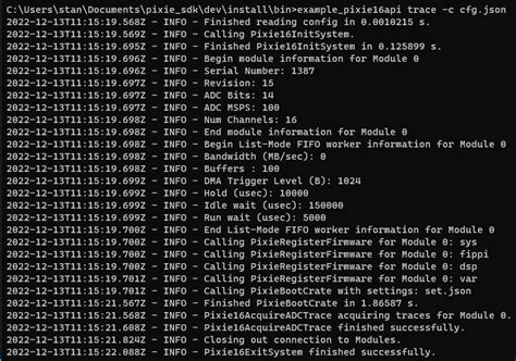 Pixie 16 C Api Example — Pixie Sdk 500 Documentation