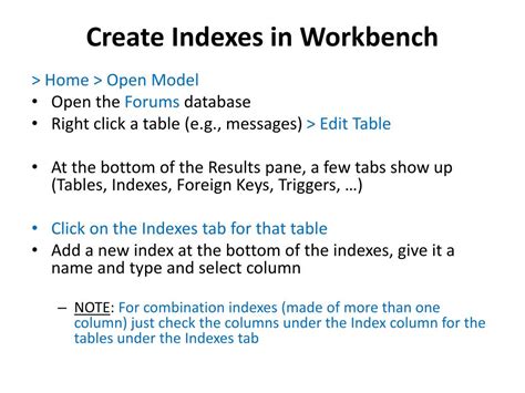 PPT Creating D Atabases With MySQL Workbench PowerPoint Presentation ID