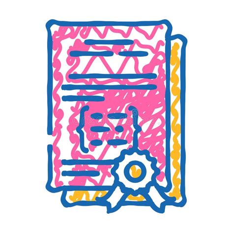 Software Licensing Icon Doodle Illustration Stock Vector Illustration Of Code Develop 338822681