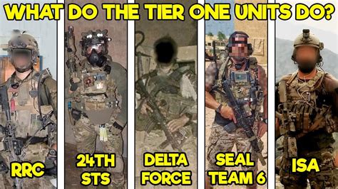 Inside The Us Militarys Five Elite Tier One Units What Do They Do