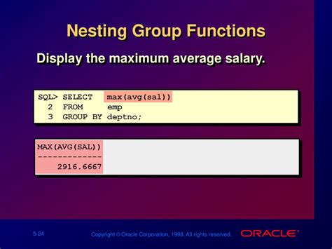 aggregating data using group functions ppt download