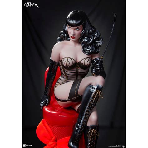 Sideshow Bettie Page Statuette Love Hurts 44 Cm